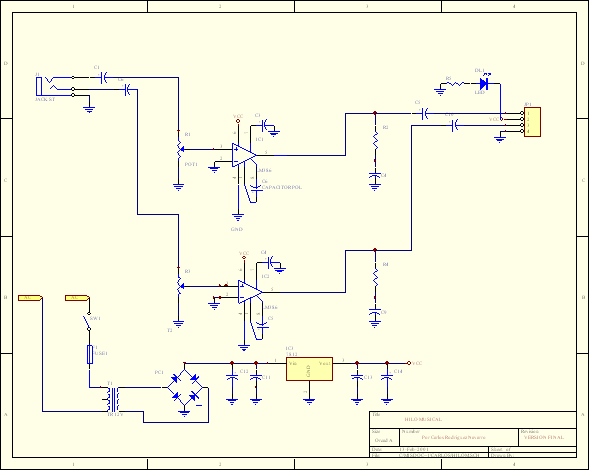 Sencillo esquema Hilo Musical doméstico – Soloelectronicos.com